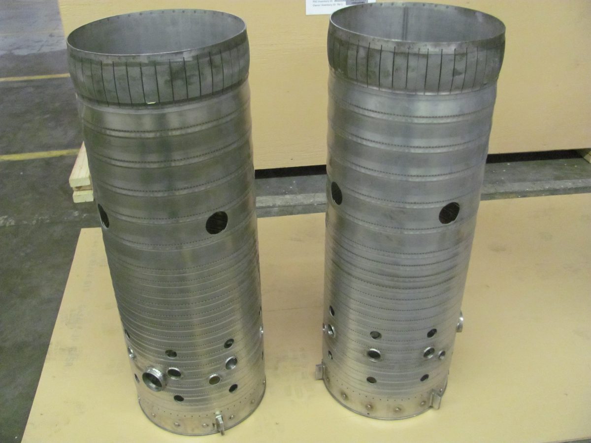 لاینرهای محفظه احتراق - مبناتوس | شرکت مدیریت تعمیرات و نگهداری نیروگاه ها